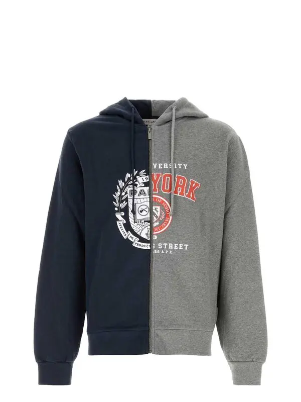 A.p.c. X Marc Jacobs Two-tone Sweatshirt - Multicoloured