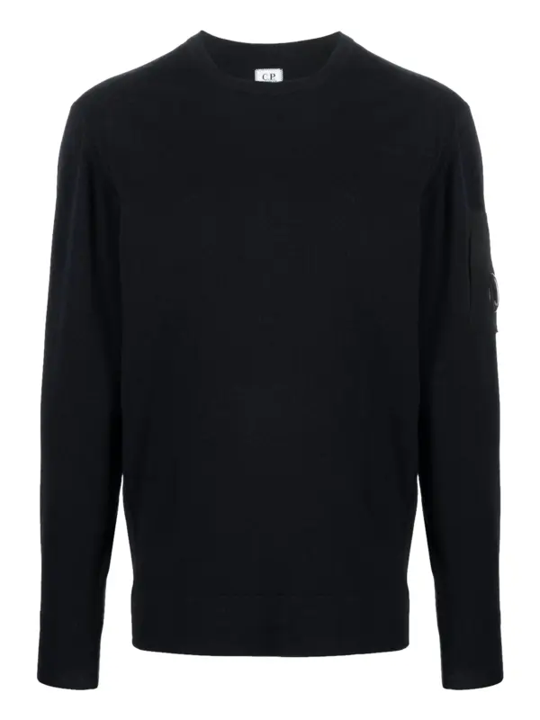 C.P. COMPANY Lens-detail Sweatshirt - Blue