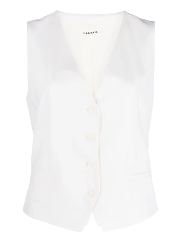 P.a.r.o.s.h Liliuxy Waistcoat - Neutrals