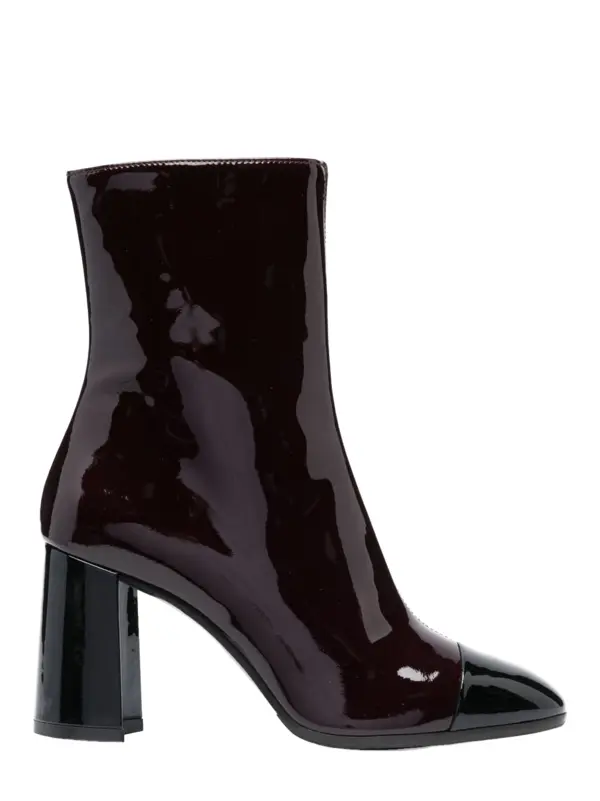 CAREL Donna Leather Boots - Red