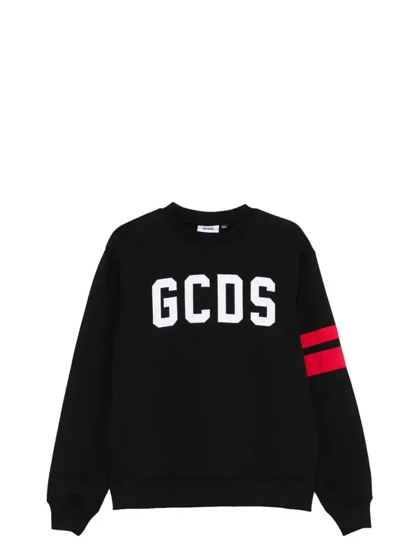 Gcds Logo Sweatshirt - Black