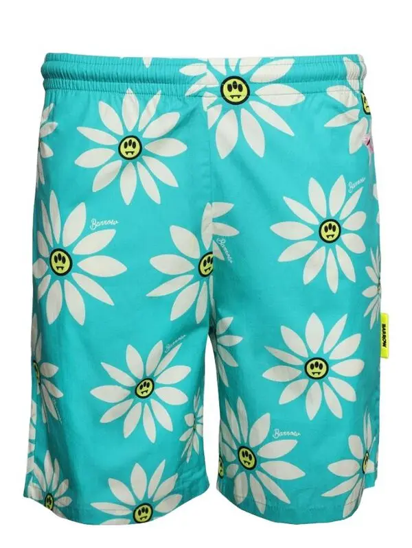 BARROW Popeline Shorts - Multicolor