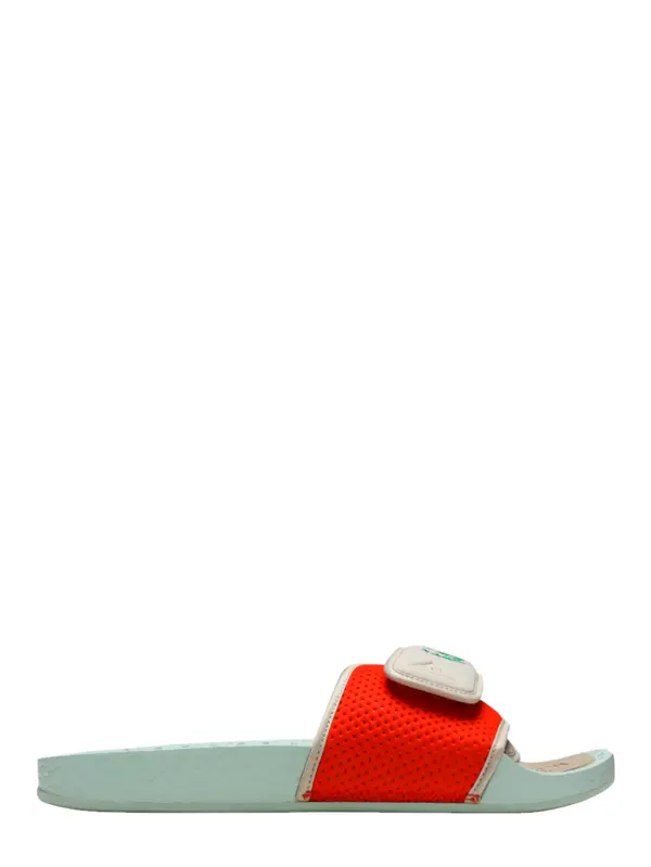Adidas Pharrell X Nigo X Hu Chancletas Slides 'friendship Pack - Tan