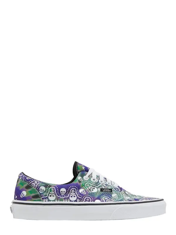VANS Era Bandana Tie Dye Skull Sneakers - Multicolor