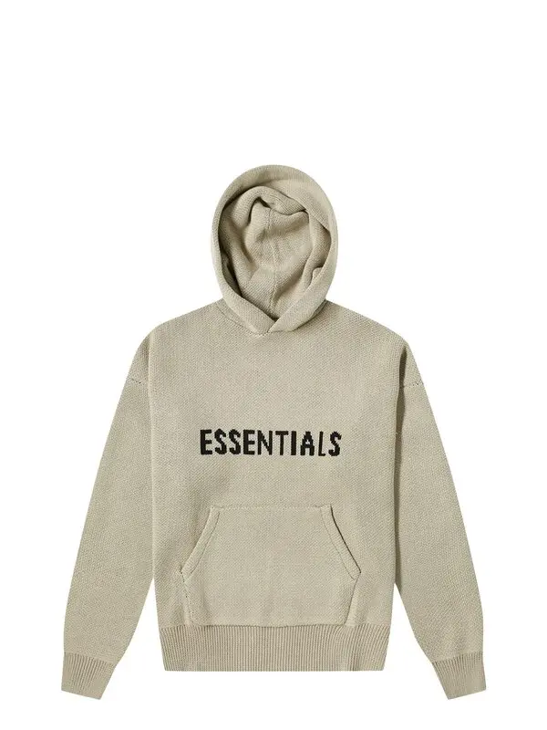 Fear Of God Knit Hoodie - Tan