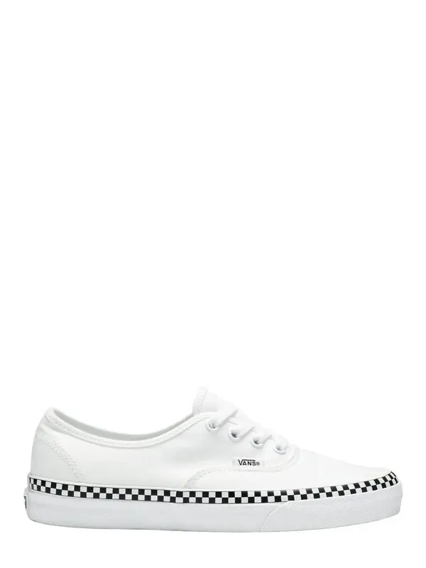VANS Authentic Check Foxing Sneakers - White