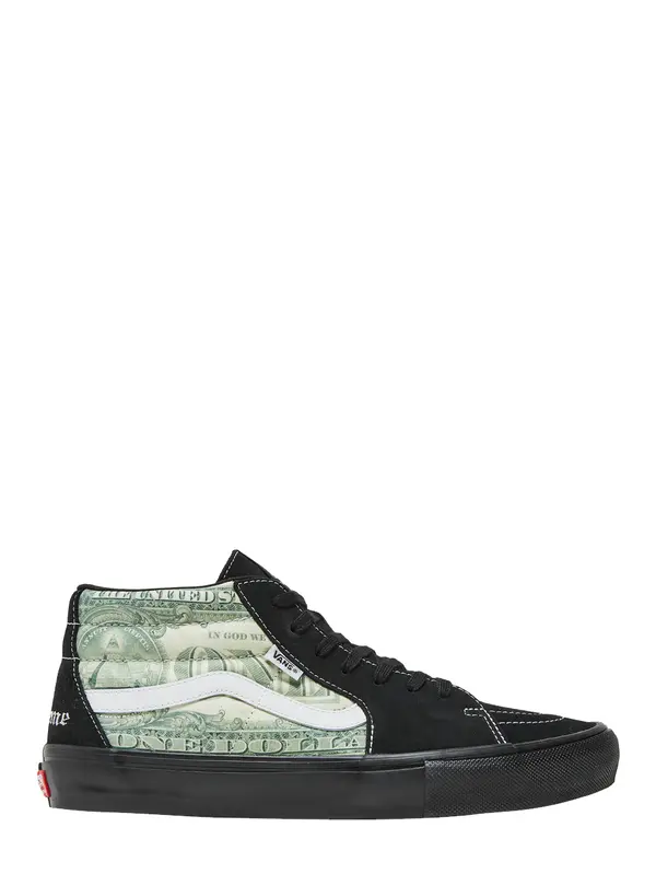 VANS Supreme X Skate Grosso Mid Sneakers - Black