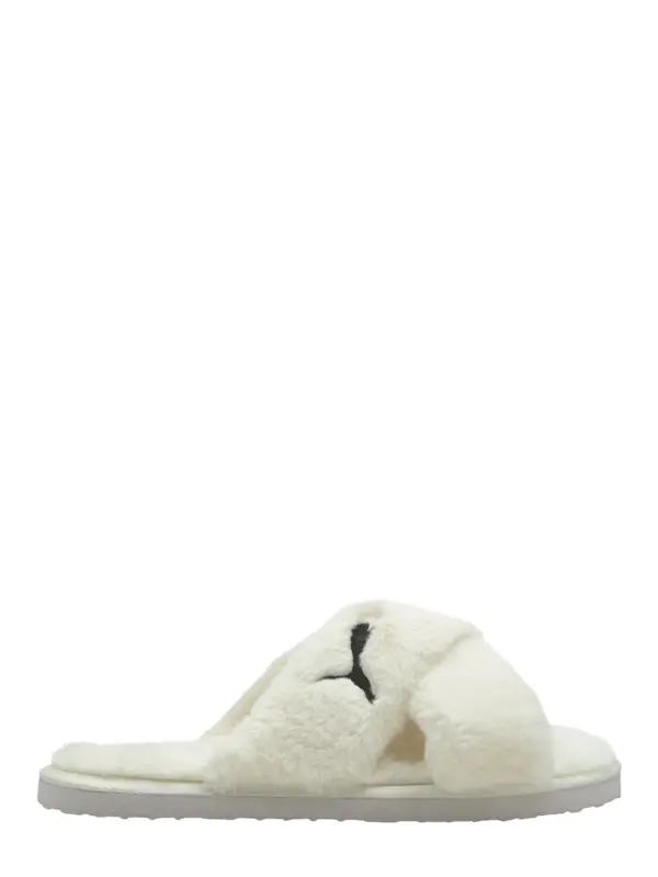 PUMA Fluff X Strap Slide - White