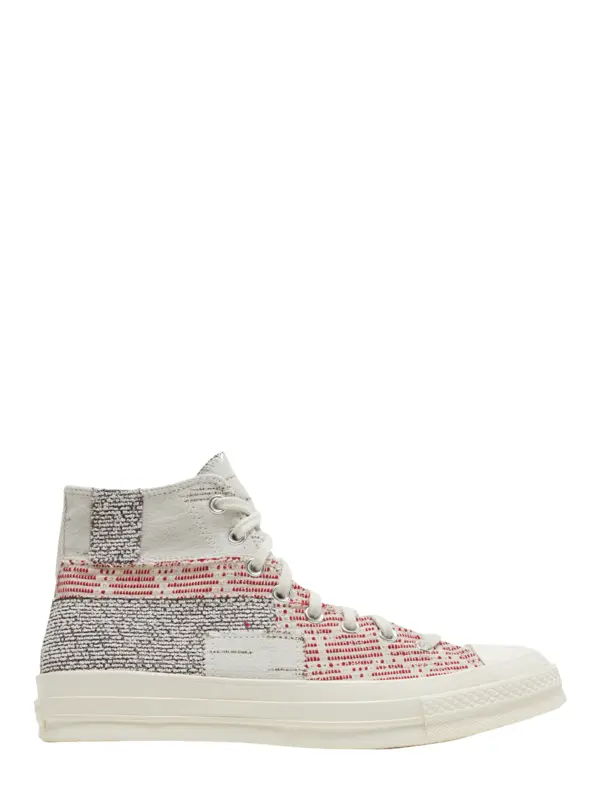 CONVERSE Chuck 70 High 'patchwork Twill' Sneakers - Cream