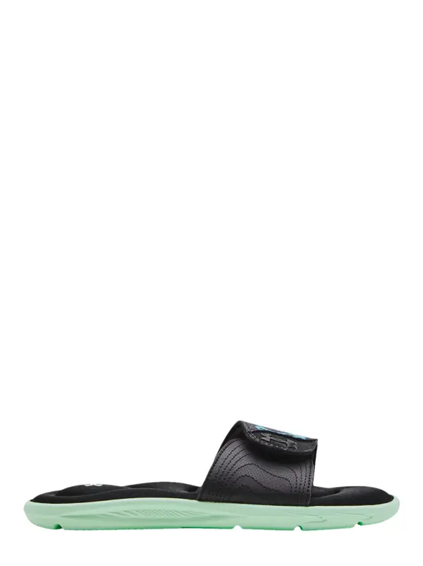 Under Armour Ignite 4 Graphic Strap Slide - Black