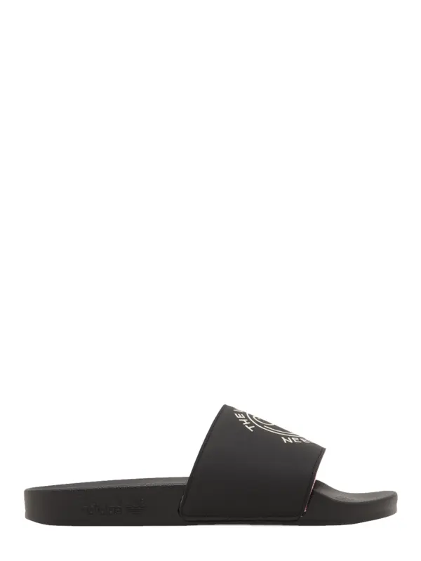 Adidas Andre Saraiva X Adilette 'the World Needs Love' Slide - Black