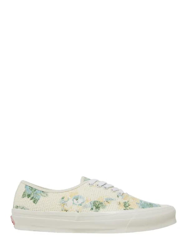 VANS Kith X Og Authentic Lx 'vintage Roses' Sneakers - Cream
