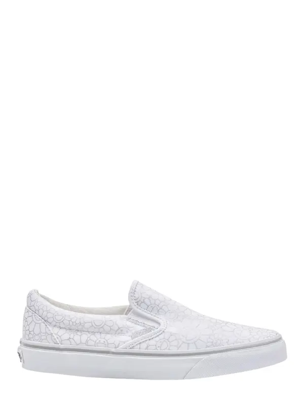 VANS Takashi Murakami Classic Slip-on Lx 'silver Flower - White