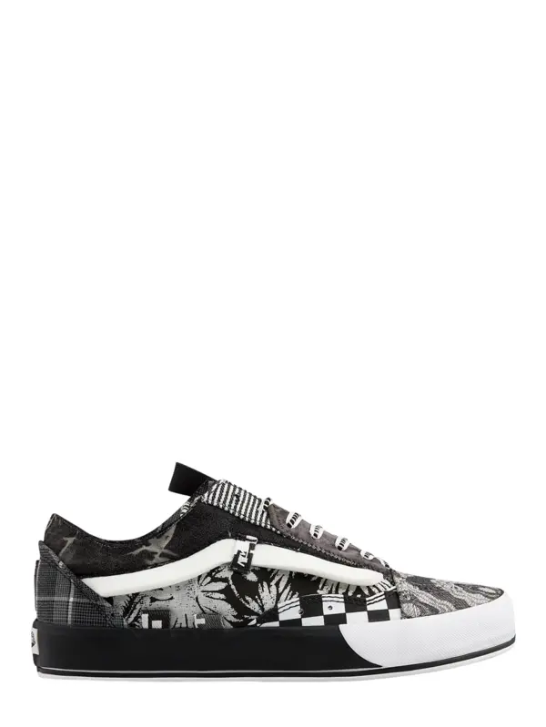 VANS Old Skool Cap Patchwork Sneakers - Black