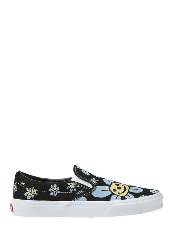 VANS Classic Slip-on 'trippy Grin Floral - Black