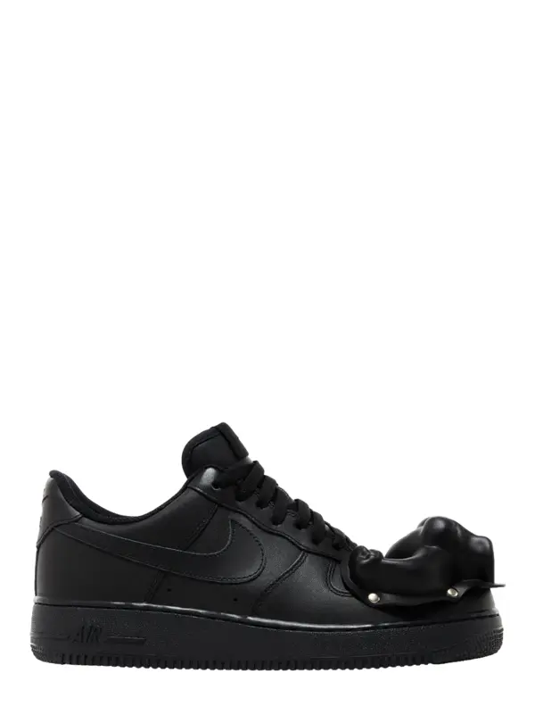 Nike Comme Des Garçons X Force 1 '07 Low Sneakers - Black