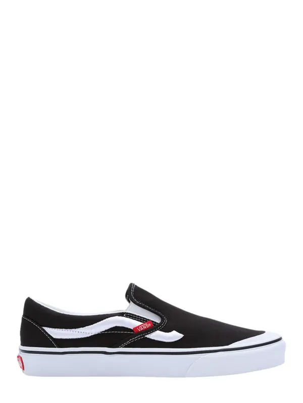 VANS Classic Slip-on 138 Sidestripe - Black