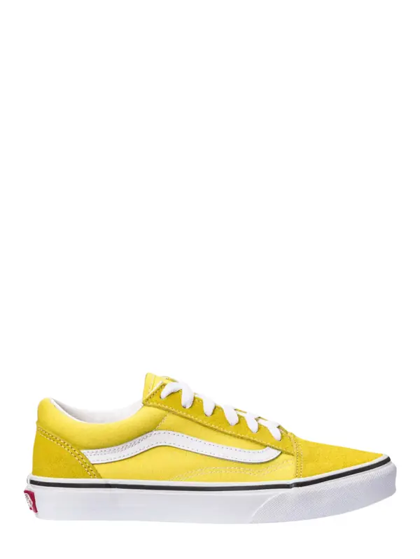 VANS Old Skool Lace Up Sneakers - Yellow