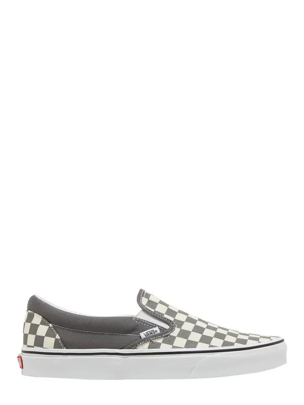 VANS Classic Slip-on Pewter Checkerboard - Grey