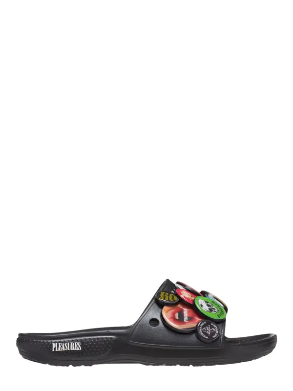 CROCS Pleasures X Classic Slide - Black