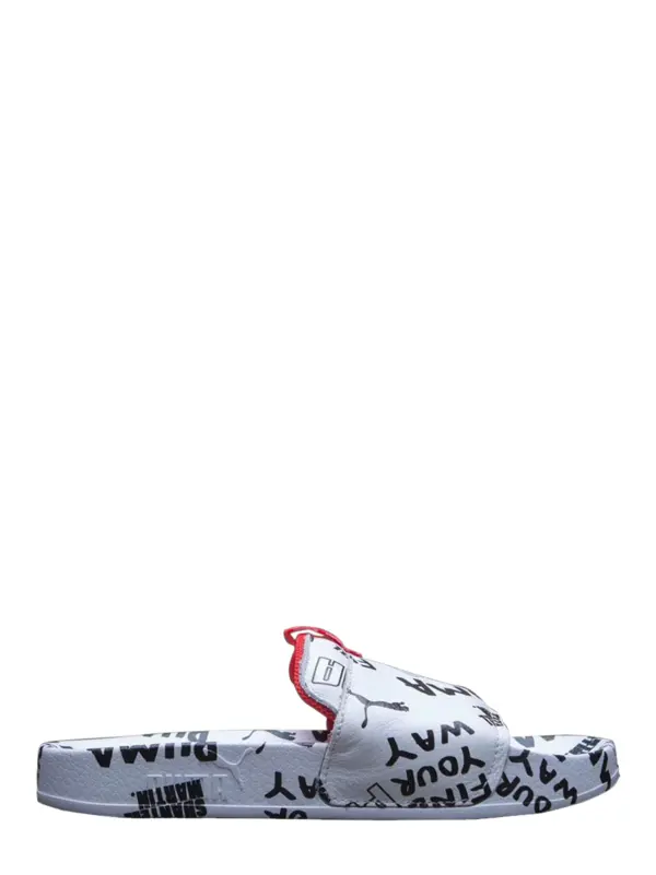 PUMA X Shantell Martin Leadcat Graphic Slide - White
