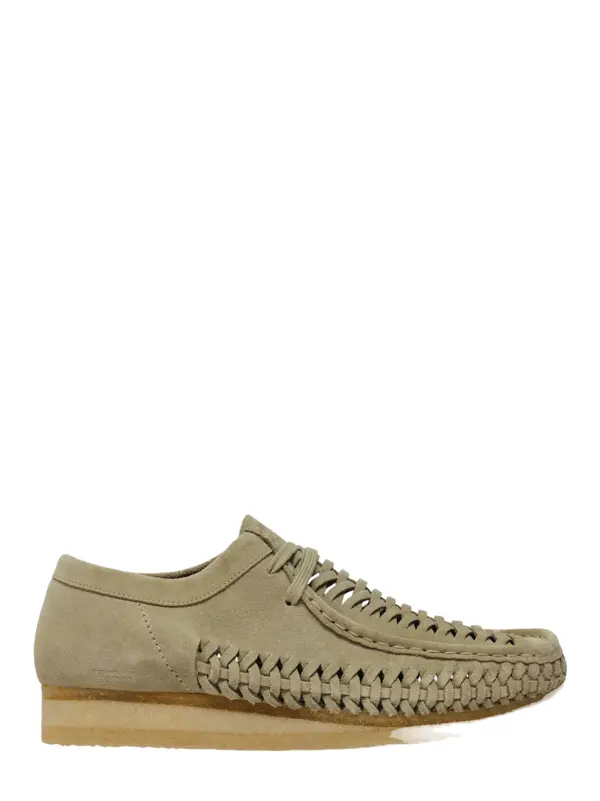 Clarks X Supreme Woven Wallabee - Tan