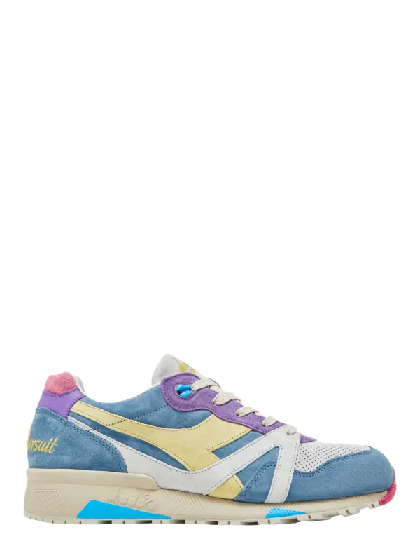 DIADORA Leo Colacicco X N9000 Made In Italy 'trivial Pursuit' Sneakers - Blue