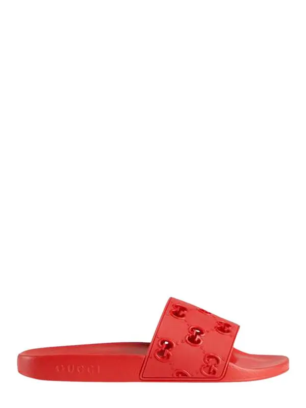 Gucci Rubber Slide - Red