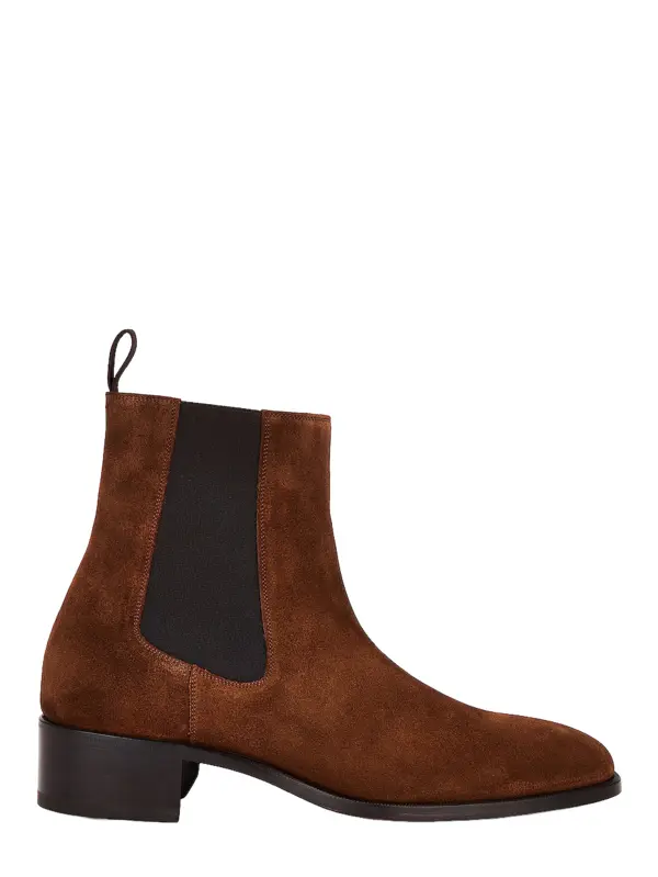 TOM FORD Ankle Boot - Burnt