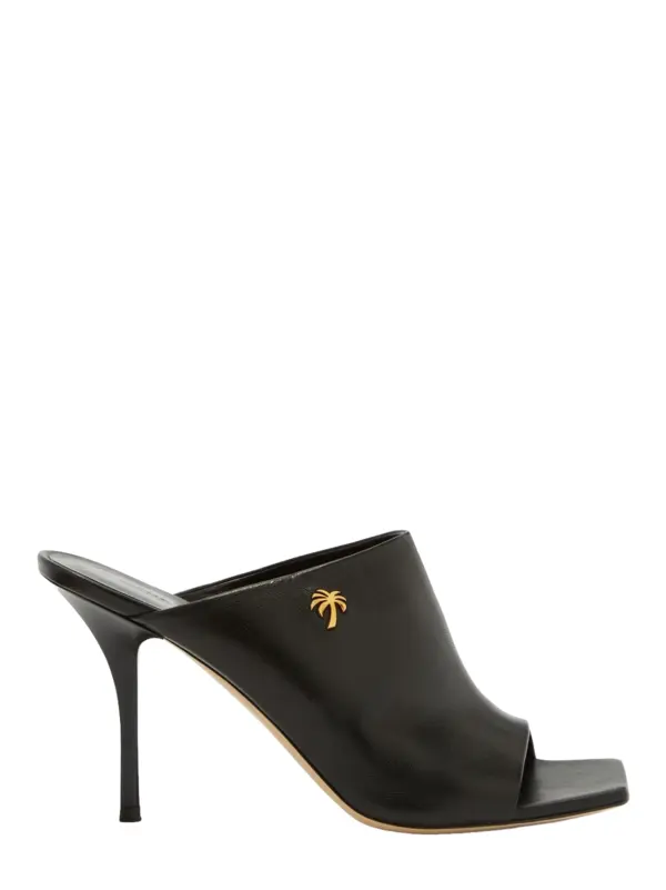 Palm Angels 95mm Palm-detail Sandals - Black