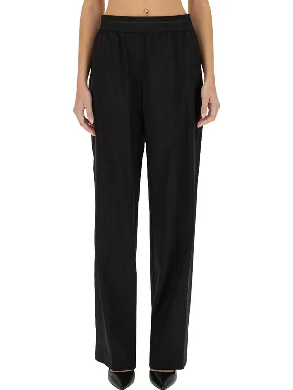 Helmut Lang Straight Leg Pants - Black