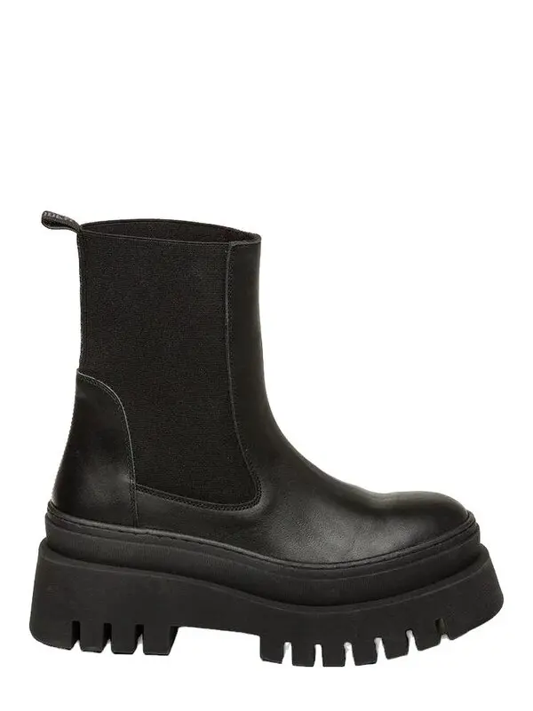Steve Madden Suede Boots - Black