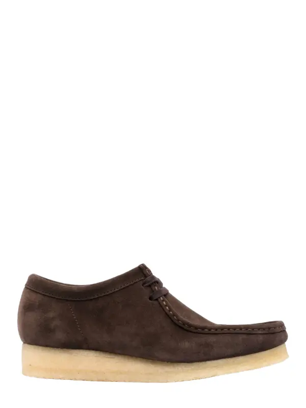 Clarks Wallabee Suede Loafers - Brown