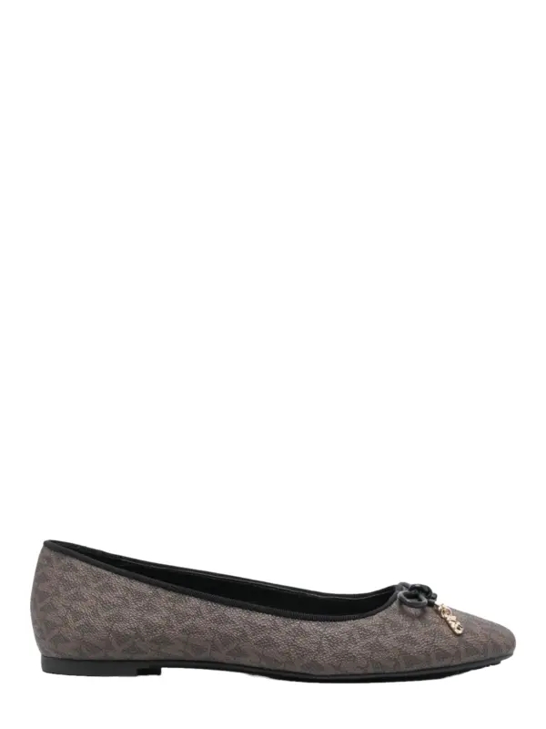 Michael Kors Nori Ballerina Shoes - Brown