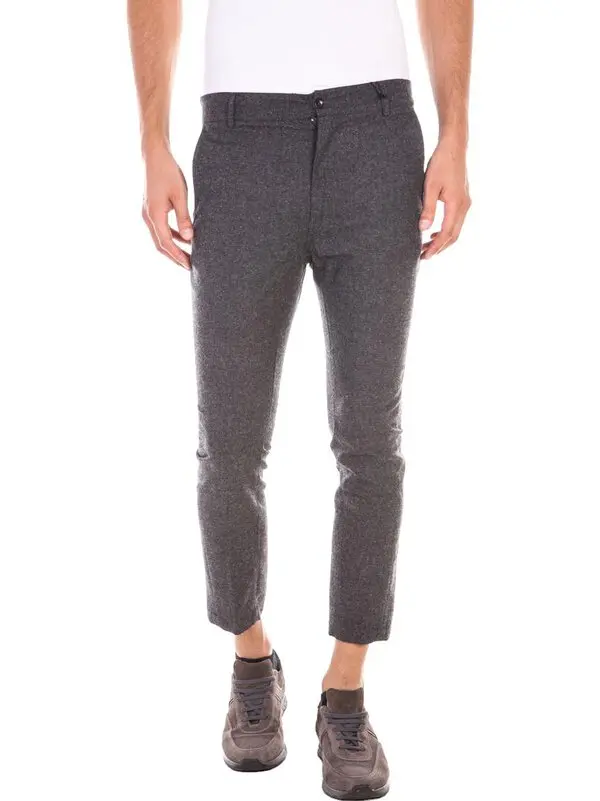 DANIELE ALESSANDRINI Trousers - Grey