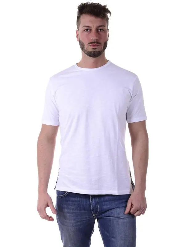 DANIELE ALESSANDRINI Jersey Primizia Bic St Topwear - White