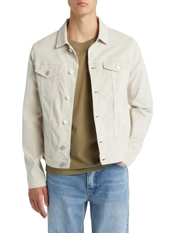 FRAME Heritage Trucker Jacket - Milk Beige