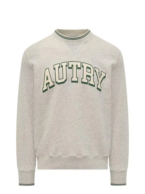 AUTRY Sweatshirt With Logo - Grey