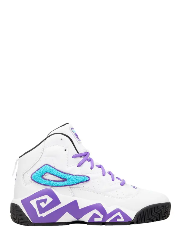 FILA Mb Chenille High-top Sneaker - White