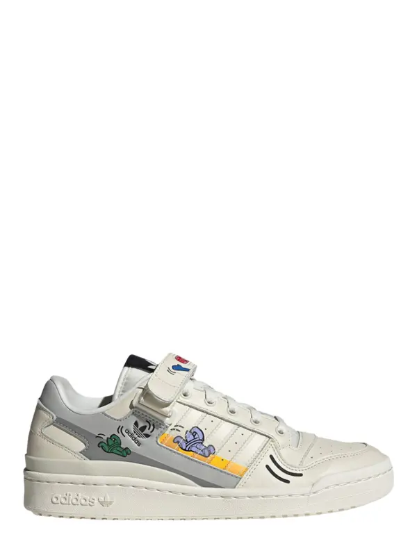 Adidas Forum Low 'slide' Sneakers - White