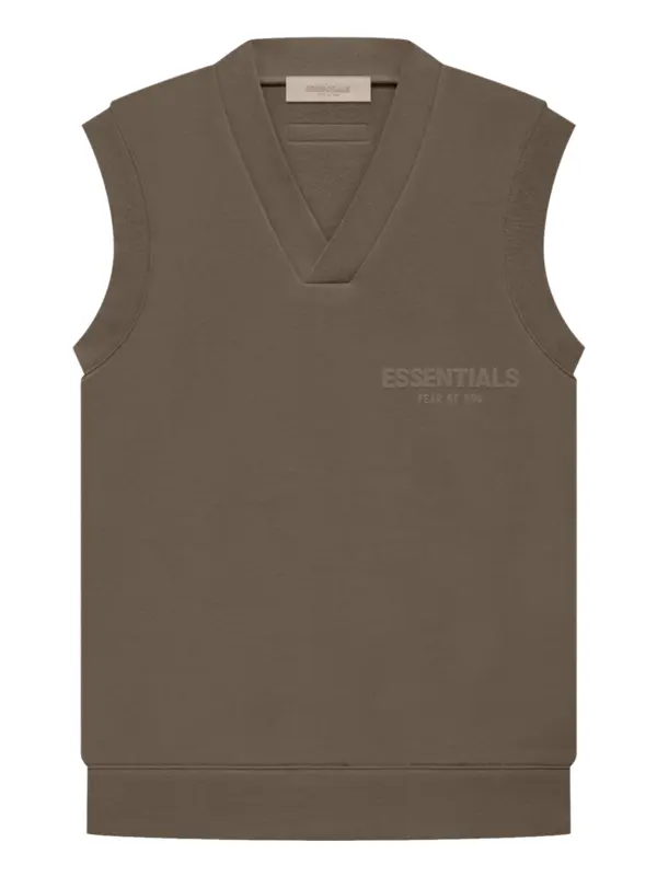 Fear Of God V-neck Vest - Brown