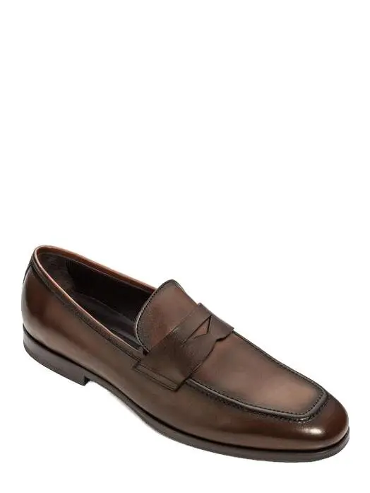 To Boot New York Ronny Penny Loafer - Burnished Brown