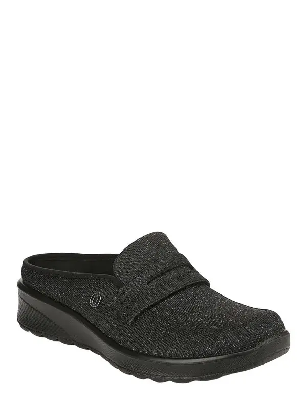 LIFESTRIDE Bzees Georgia Sparkle Penny Keeper Mule - Black Sparkle