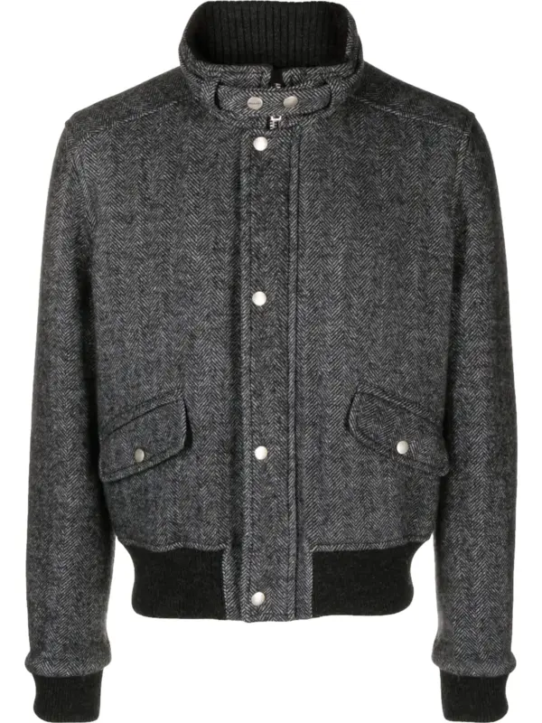 MARANT Peter Bomber Jacket - Grey