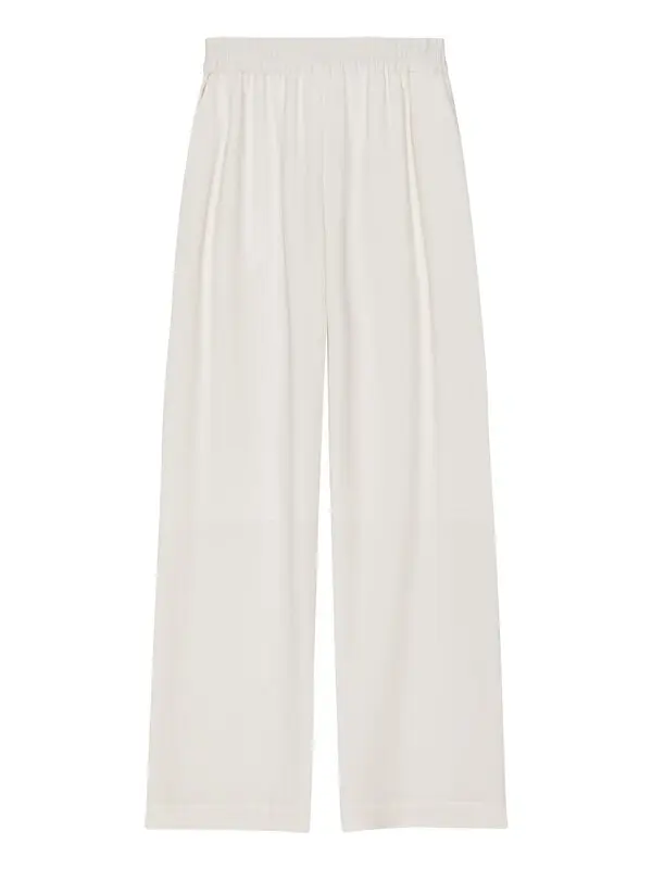 Mark Kenly Domino Tan Palmira Pants - Ivory