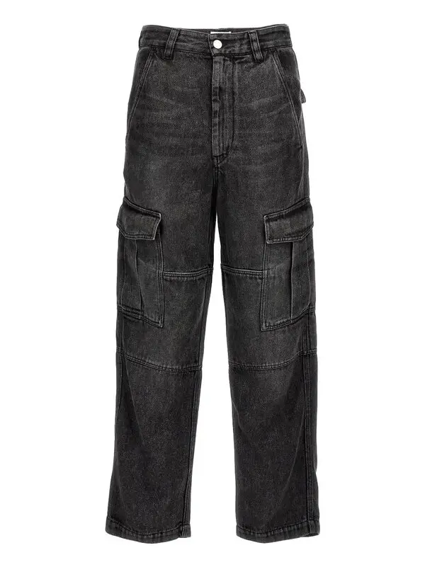 Isabel Marant Terence Cargo Jeans - Gray