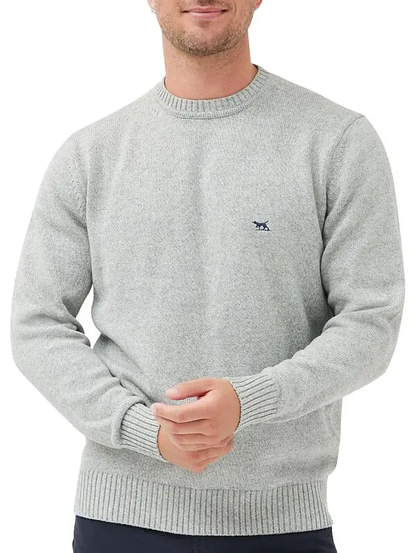 Rodd & Gunn Gunn Crew Neck Pullover Sweater - Marble