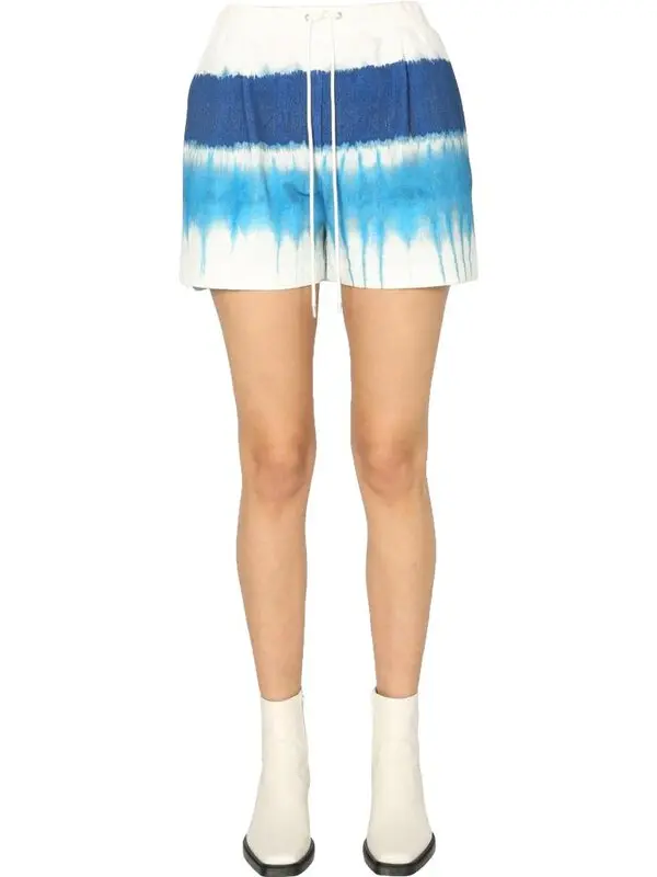 Alberta Ferretti Cotton Shorts - White