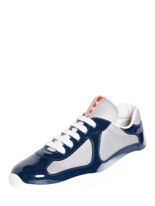 Prada America's Cup Sneakers - Blue/grey