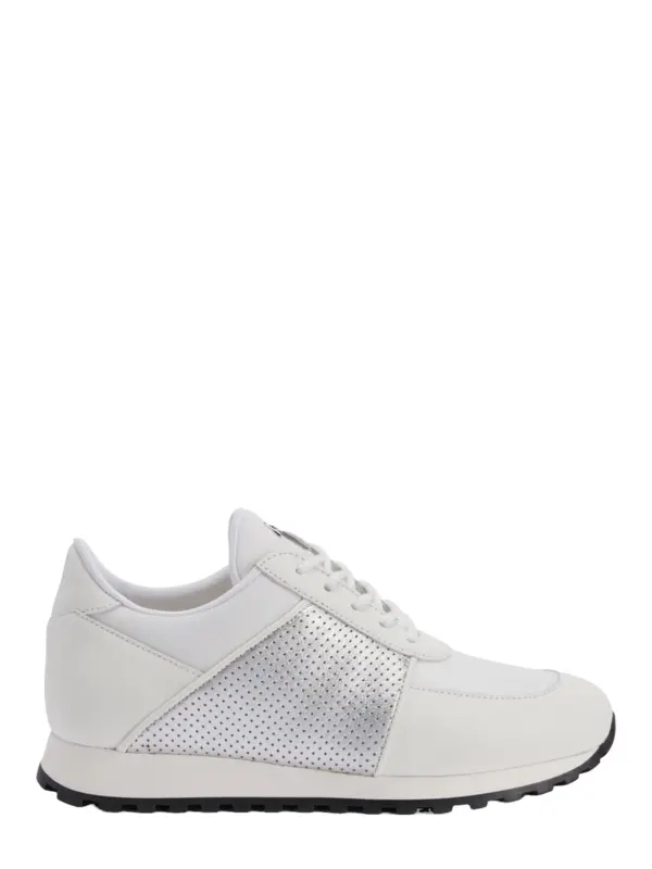 GIUSEPPE ZANOTTI Jimi Logo-plaque Sneakers - White